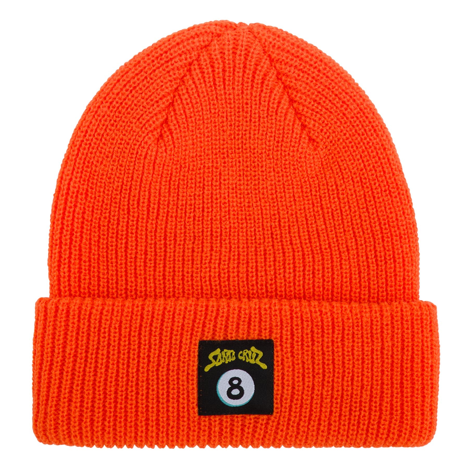 Santa Cruz Winkowski Ocho Beanie Long Shoreman Hat (Orange) – Old Skull ...