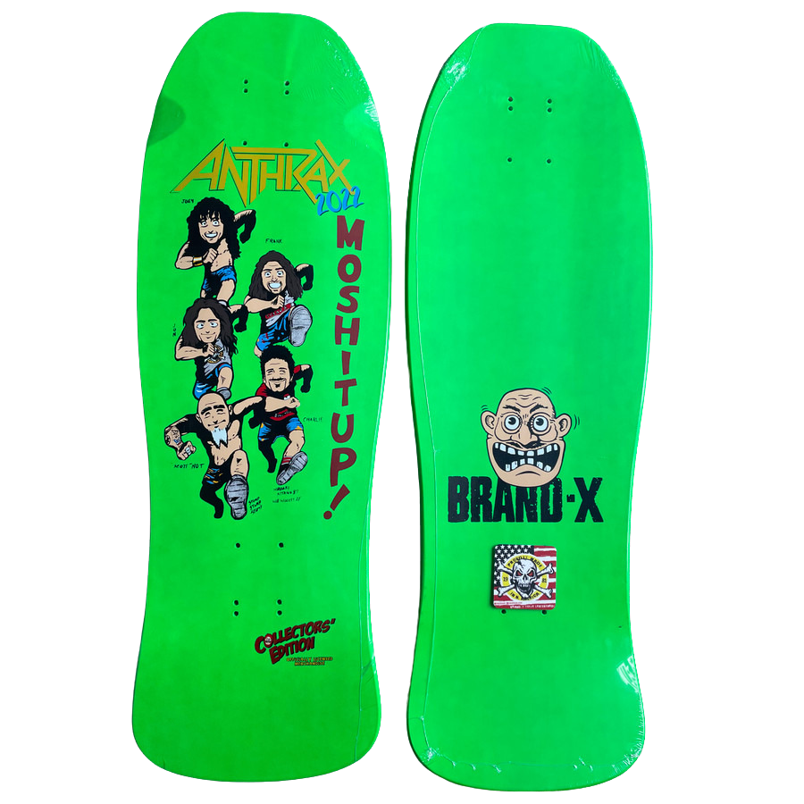 Brand-X Anthrax 2022 Reissue Collector's Edition Deck – Old Skull ...